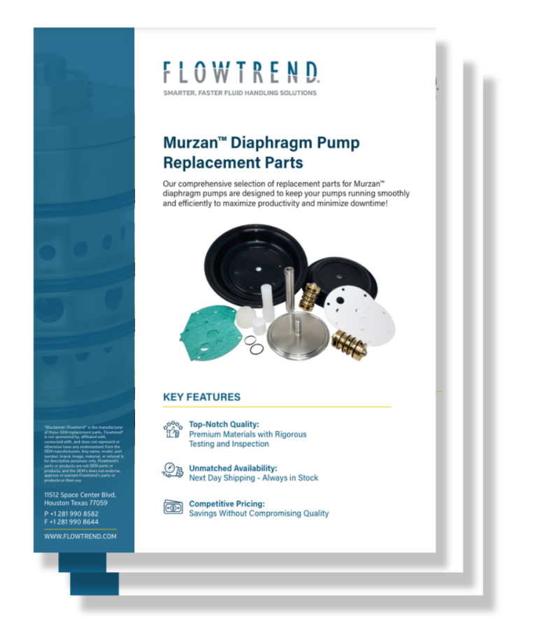 Flowtrend Murzan™ Replacement Parts - Flowtrend