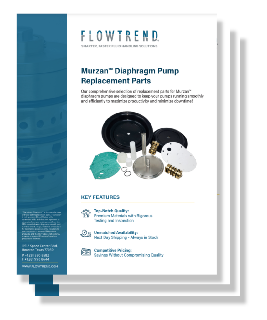 Flowtrend Murzan™ Replacement Parts - Flowtrend